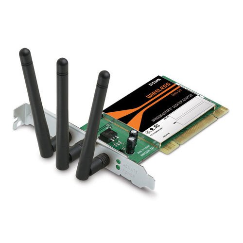 Placa de Rede Wireless PCI D-Link 2.4Ghz, DWA-547 Placa de Rede Wireless PCI D-Link 2.4Ghz, DWA-547