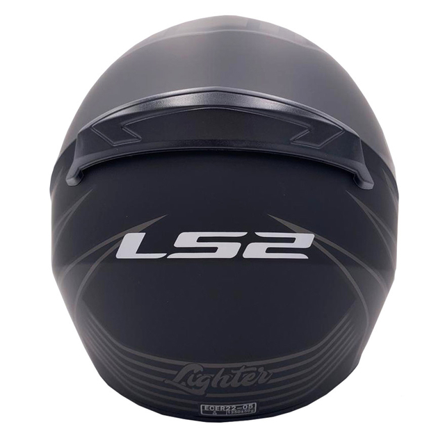 CASCOS LS2 352 ROOKIE LIGHTER - NEGRO GRIS MATTE