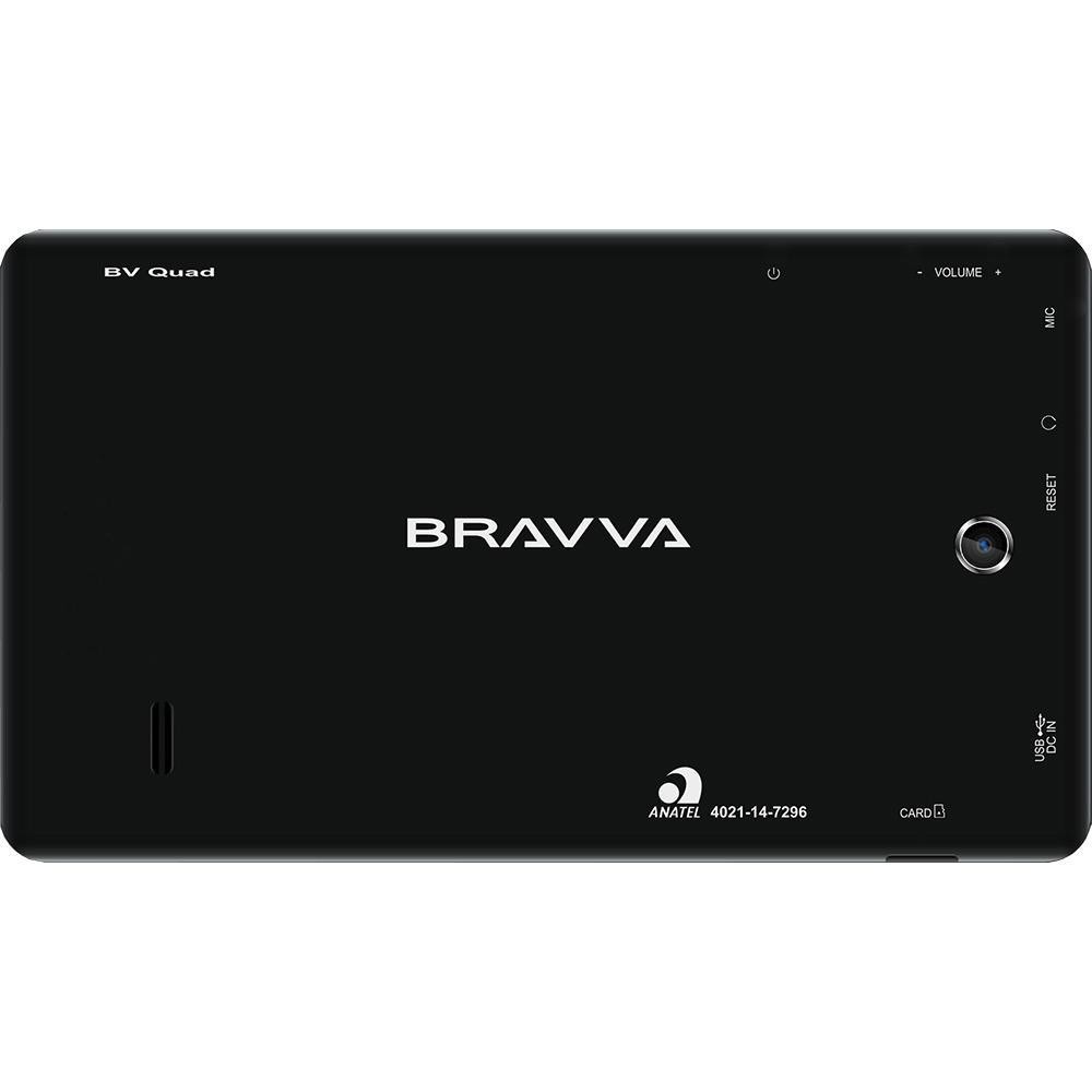 Tablet Bravva BV-Quad com Tela 7", 8GB, Wi-Fi, Câmera 2MP, Suporte à ...