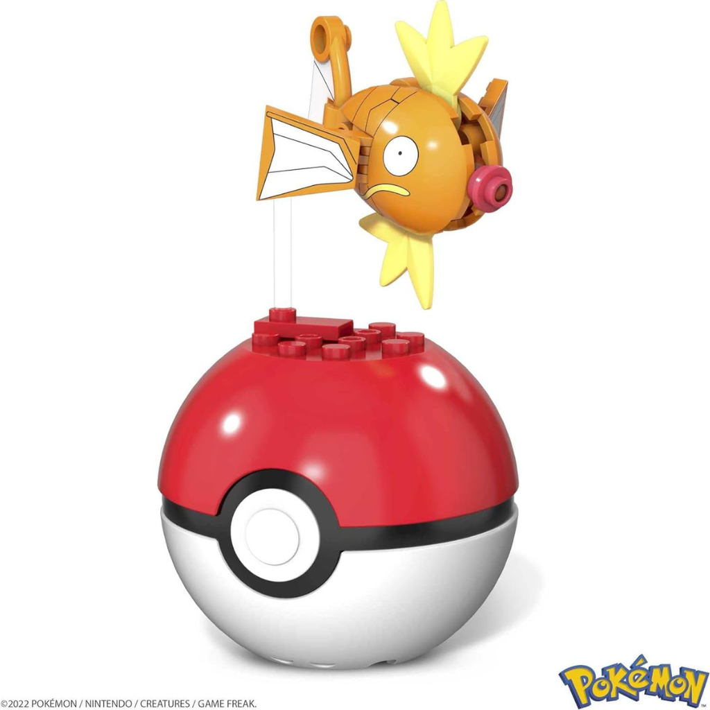 Mega Construx Pokemon Magikarp Construction Set with Pokeball