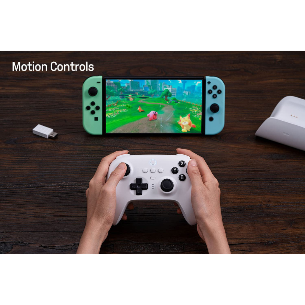 8Bitdo Ultimate Bluetooth Controller with Charging Dock, 2.4g Wireless ...
