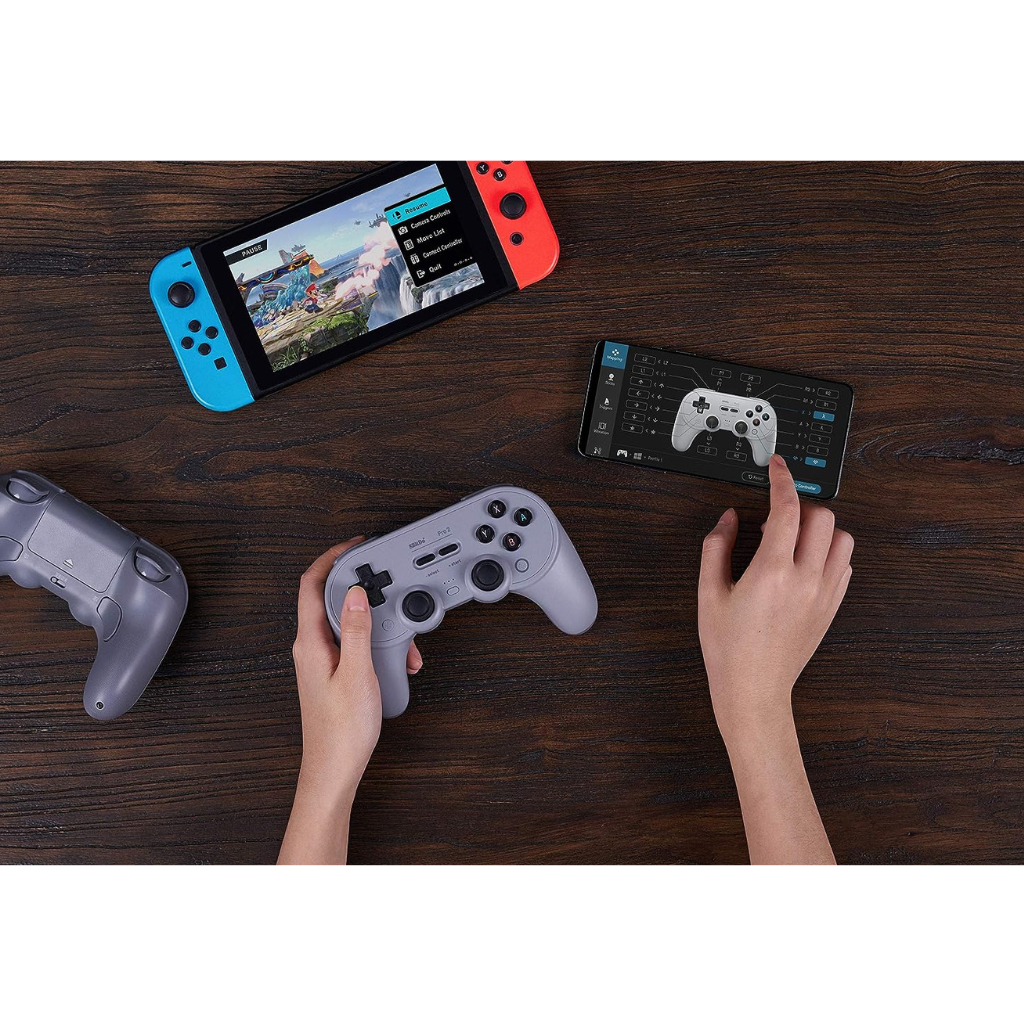 8BITDO PRO 2 BLUETOOTH CONTROLLER FOR SWITCH, PC, ANDROID, STEAM DECK ...