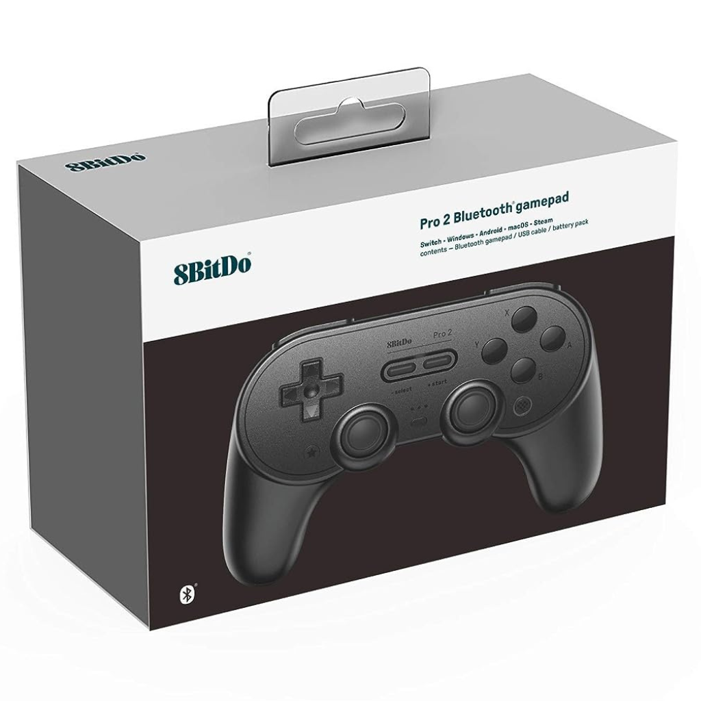 8BITDO PRO 2 BLUETOOTH CONTROLLER FOR SWITCH, PC, ANDROID, STEAM DECK ...