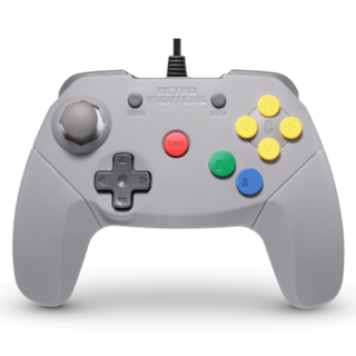 Retro Fighters Brawler64 Color Edition v2 - For Nintendo 64 - N64 Blue