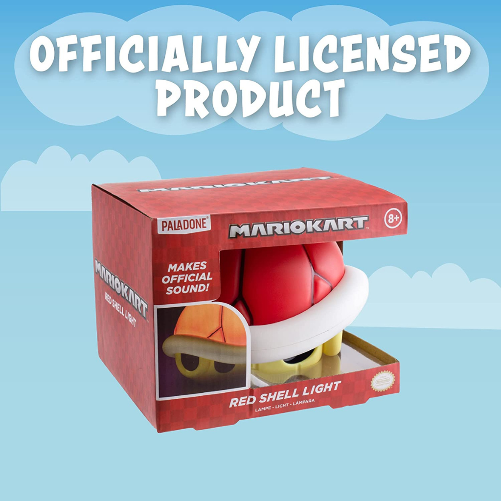 Super Mario Red Shell Light with Sound - Officially Licensed Nintendo ...