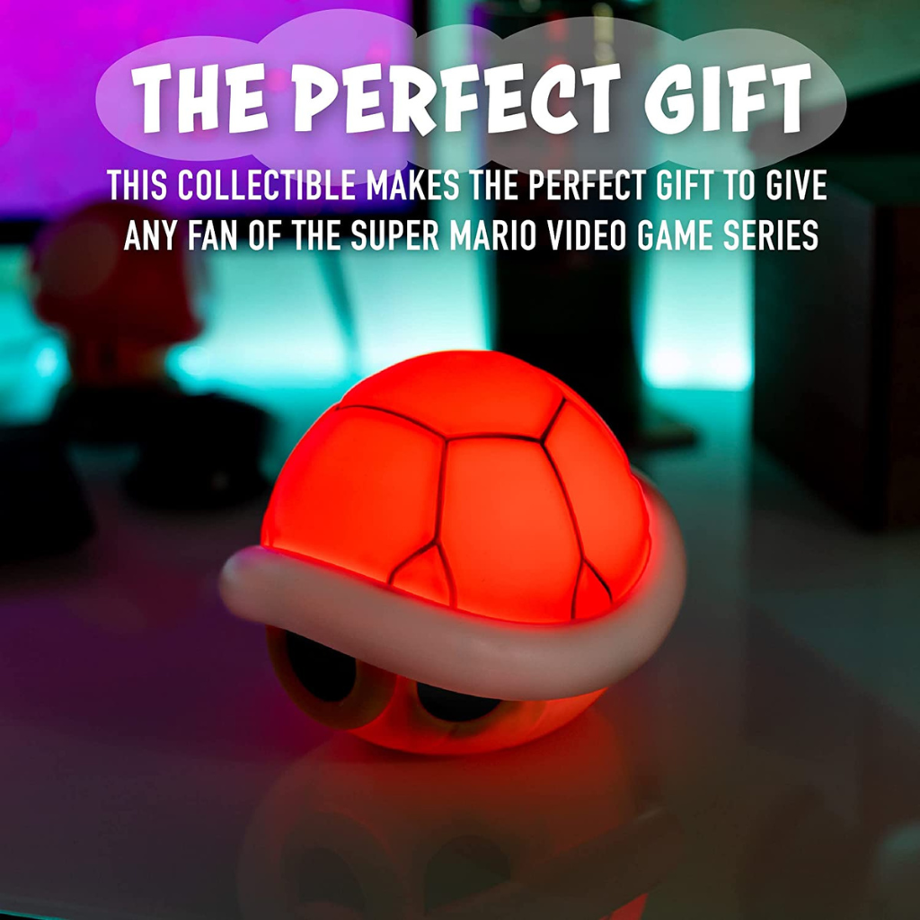 Super Mario Red Shell Light with Sound - Officially Licensed Nintendo ...