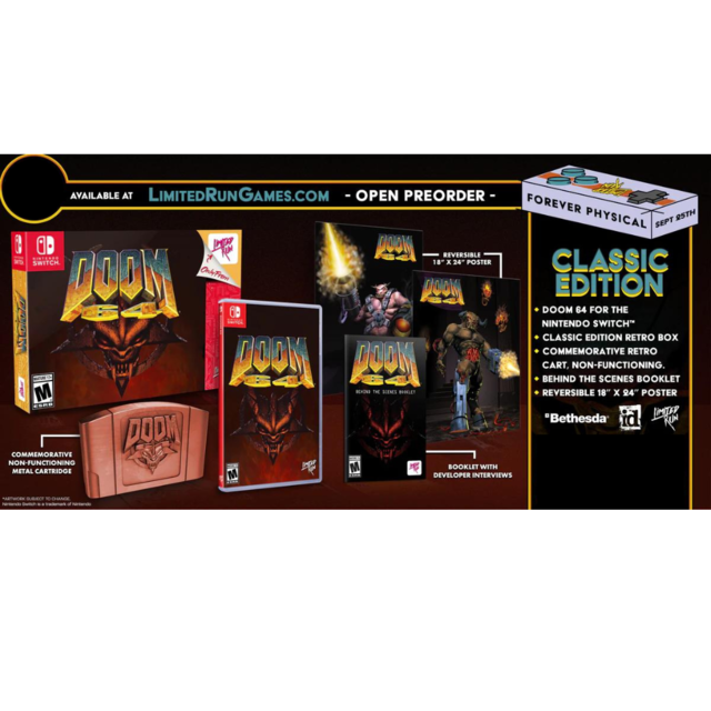 SWITCH LIMITED RUN #81: DOOM 64 CLASSIC EDITION