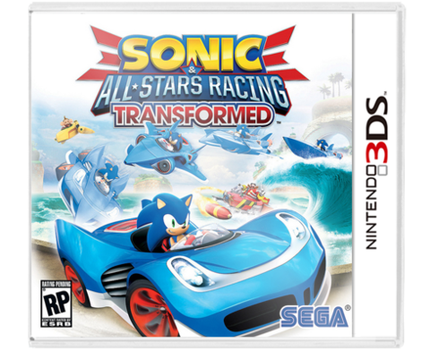 Sonic All Star Racing Transformed - Nintendo 3DS