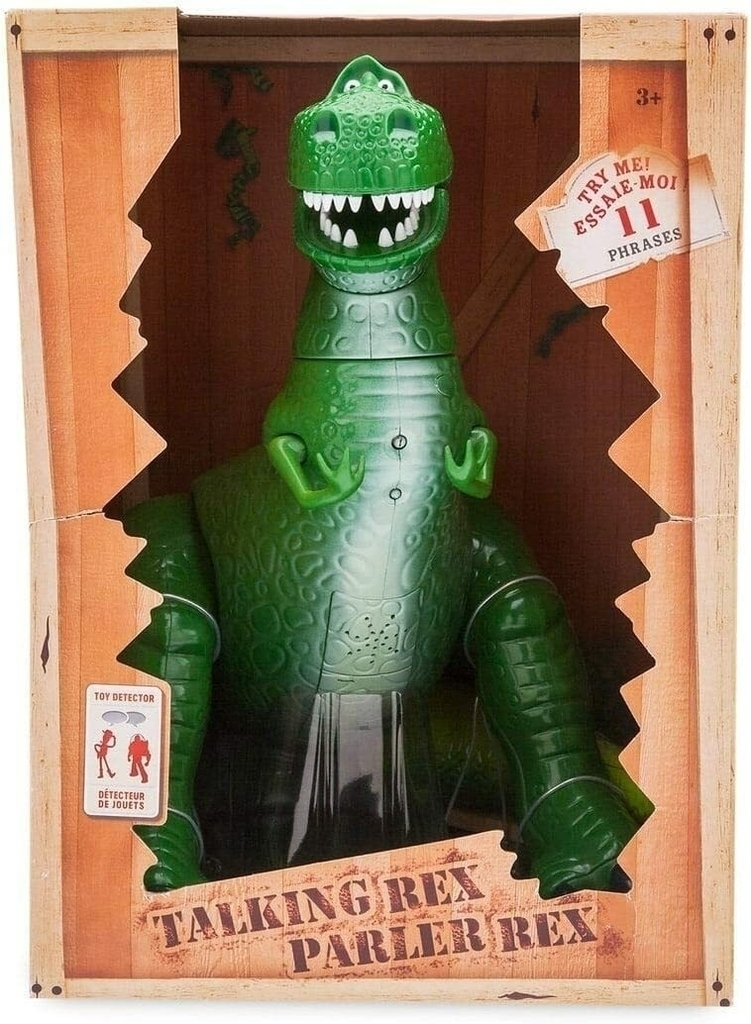 Disney Rex Interactive Talking Action Figure - Toy Story - 30cm