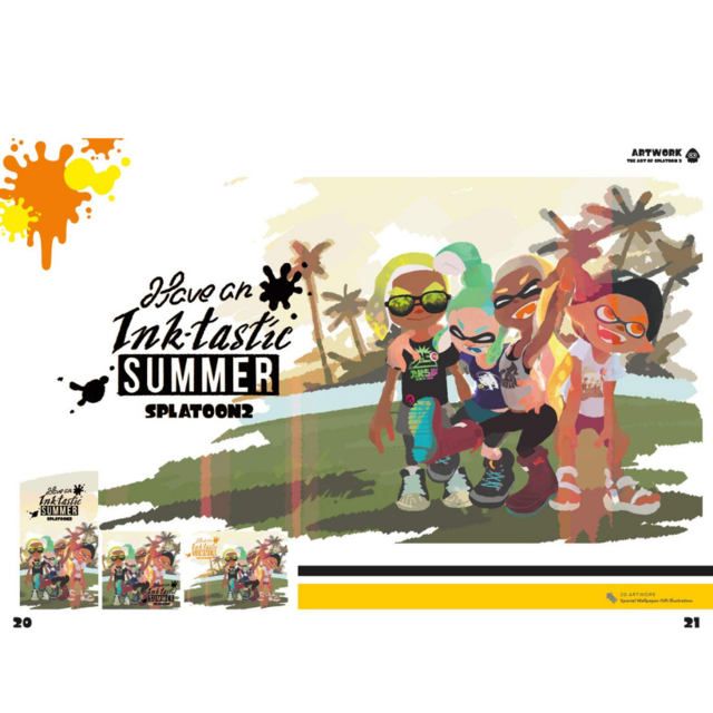 The Art of Splatoon 2 Hardcover - 380 páginas, tapa dura