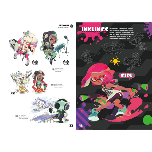 The Art of Splatoon 2 Hardcover - 380 páginas, tapa dura