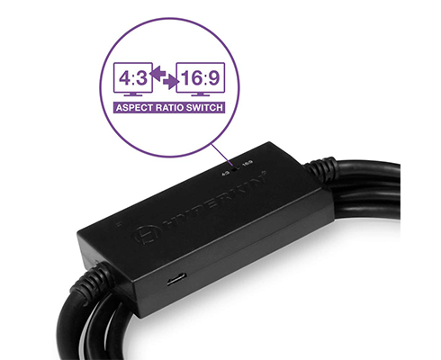 Hyperkin 3-In-1 HDTV Cable for GameCube/ N64/ Super NES