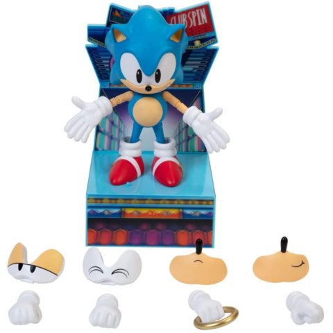 Sonic The Hedgehog Ultimate 6" Sonic Collectible Action Figure 30th ...