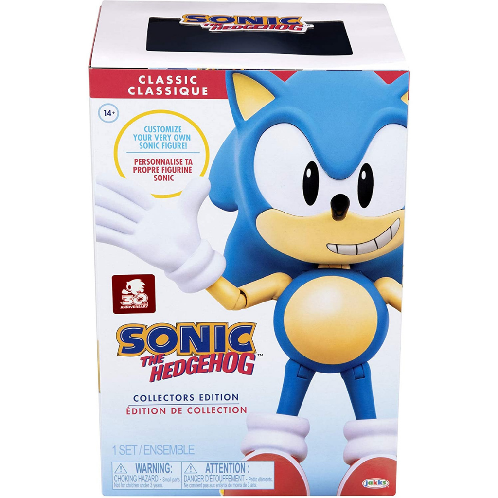 Sonic The Hedgehog Ultimate 6" Sonic Collectible Action Figure 30th ...