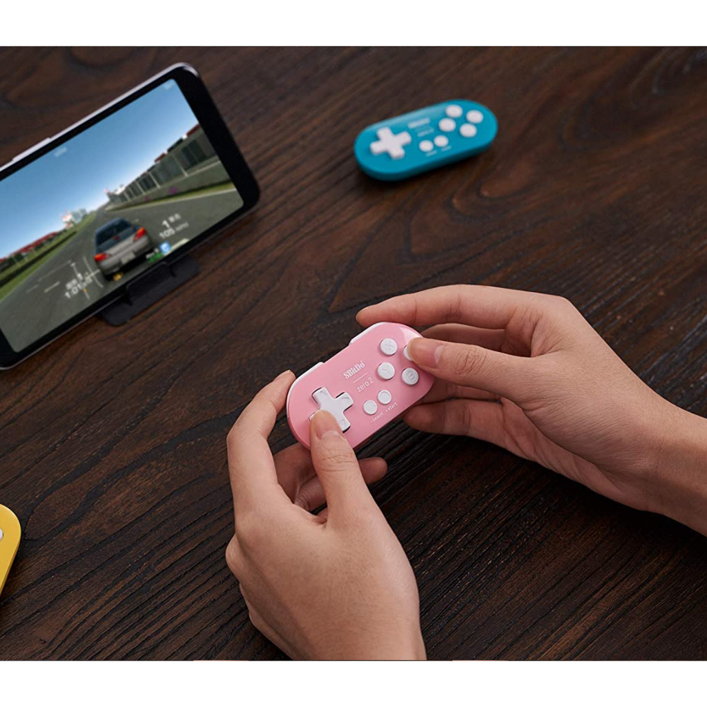 8Bitdo Zero 2 Bluetooth Gamepad Keychain Sized Mini Controller for ...