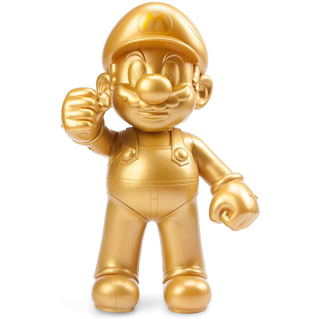 Super Mario 30th Anniversary Gold Mario Action Figure by TAITO Mario Gold