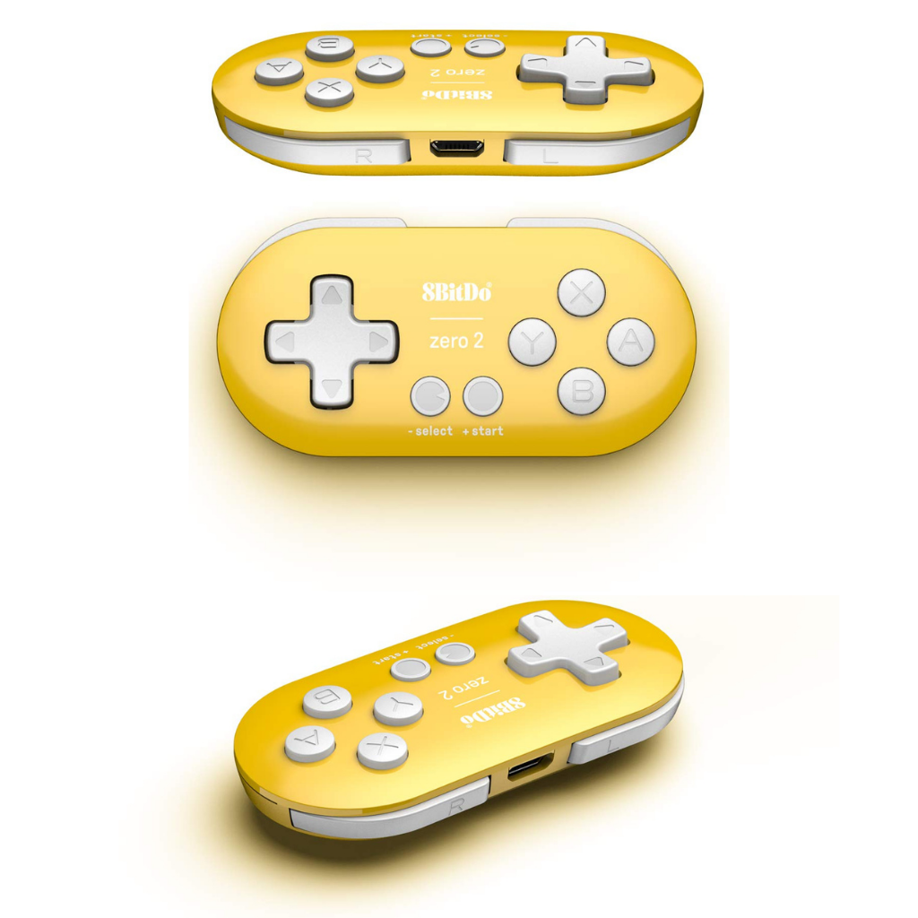 8Bitdo Zero 2 Bluetooth Gamepad Keychain Sized Mini Controller for ...
