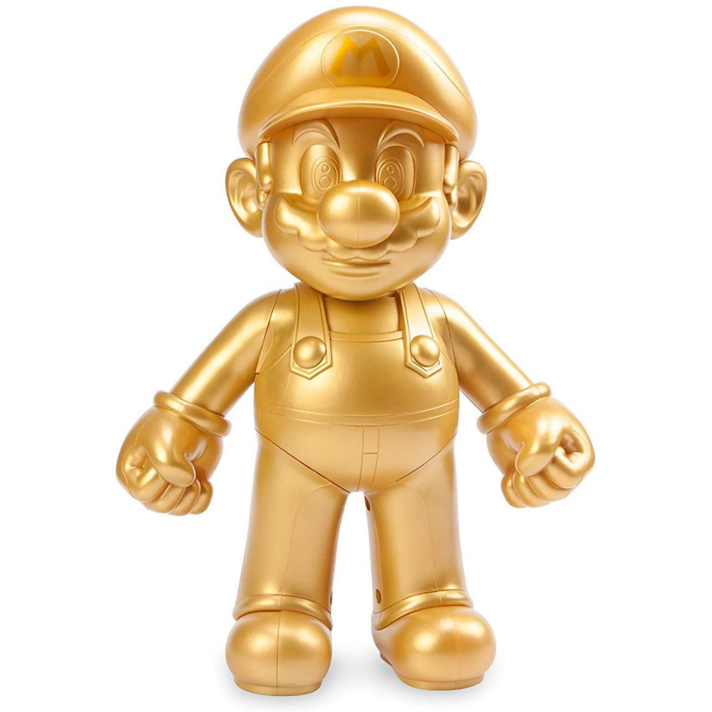 Super Mario 30th Anniversary Gold Mario Action Figure by TAITO Mario Gold