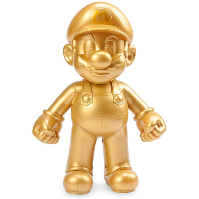 Super Mario 30th Anniversary Gold Mario Action Figure by TAITO Mario Gold