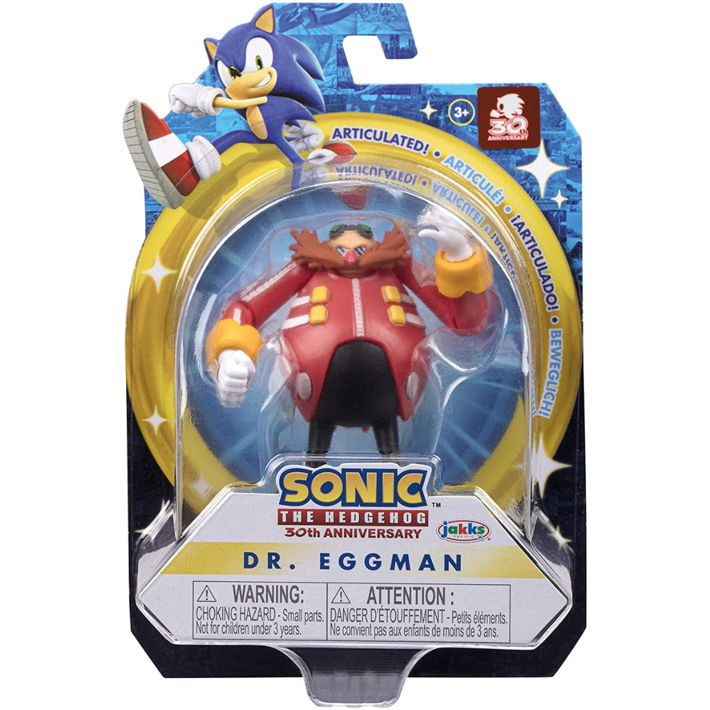 Dr. EGGMAN - Sonic The Hedgehog 2.5-Inch Action Figure Modern Dr ...