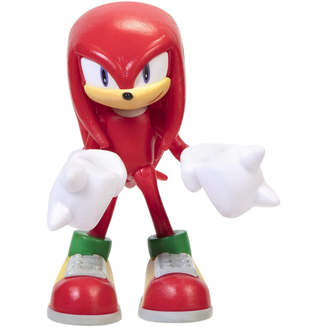 KNUCKLES - Sonic The Hedgehog 2.5-Inch Action Figure Modern Knuckles ...