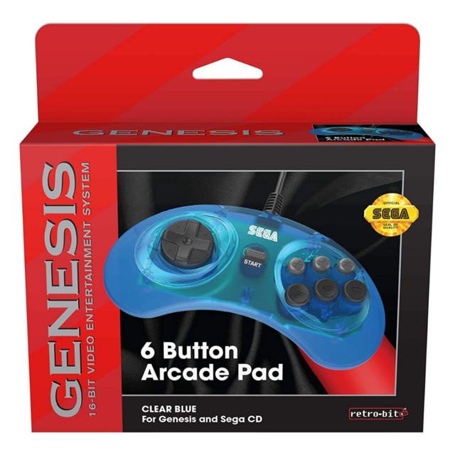 Sega Genesis - Control Arcade ORIGINAL PORT para Sega Genesis (6 ...