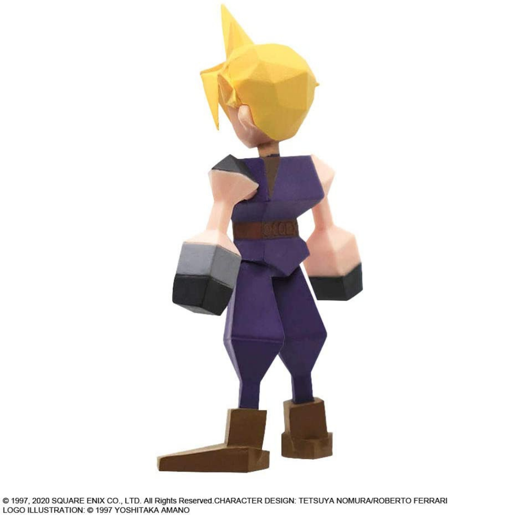Square Enix Final Fantasy VII Polygon Figure CAJA COMPLETA con las 7 ...