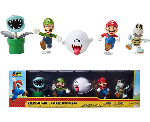 World of Nintendo BOO Multipack 2.5inch (Incluye a Mario, Luigi ...
