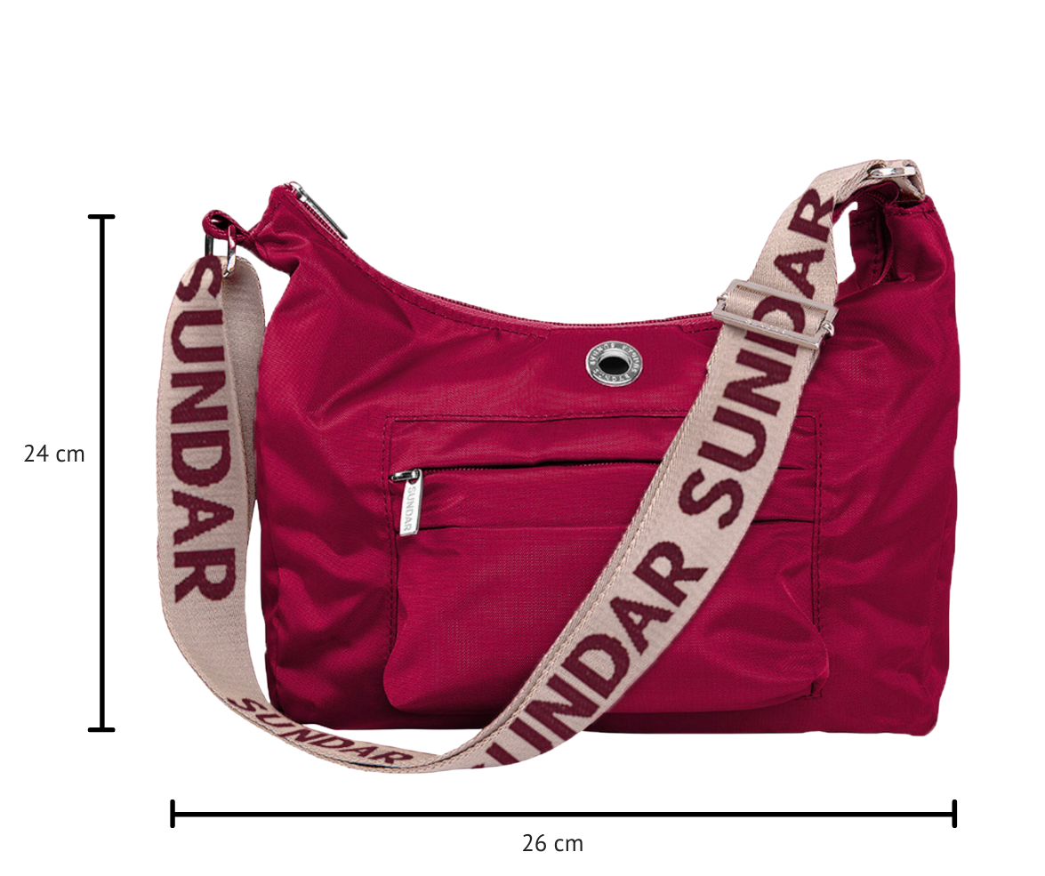 BOLSA SUNDAR MARTINA GUINDA - Comprar en SUNDAR STORE