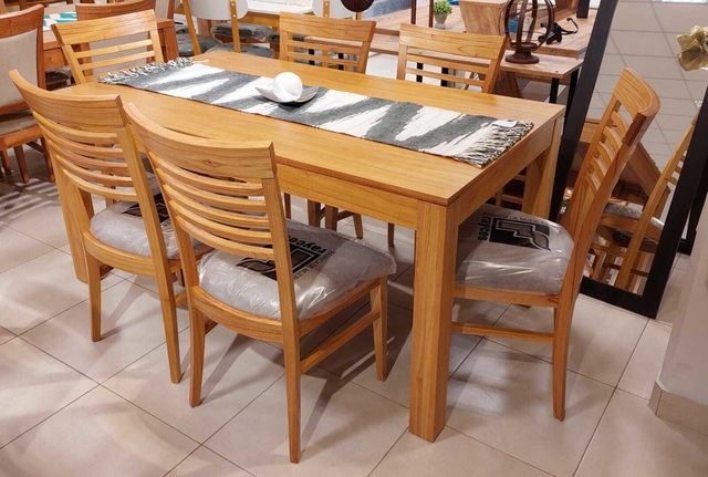 Juego Mesa 160 ext 220 (Miel) - Rayces - Desde la Raiz