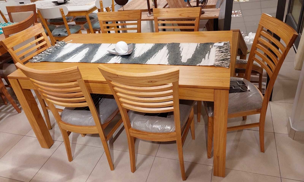 Juego Mesa 160 ext 220 (Miel) - Rayces - Desde la Raiz