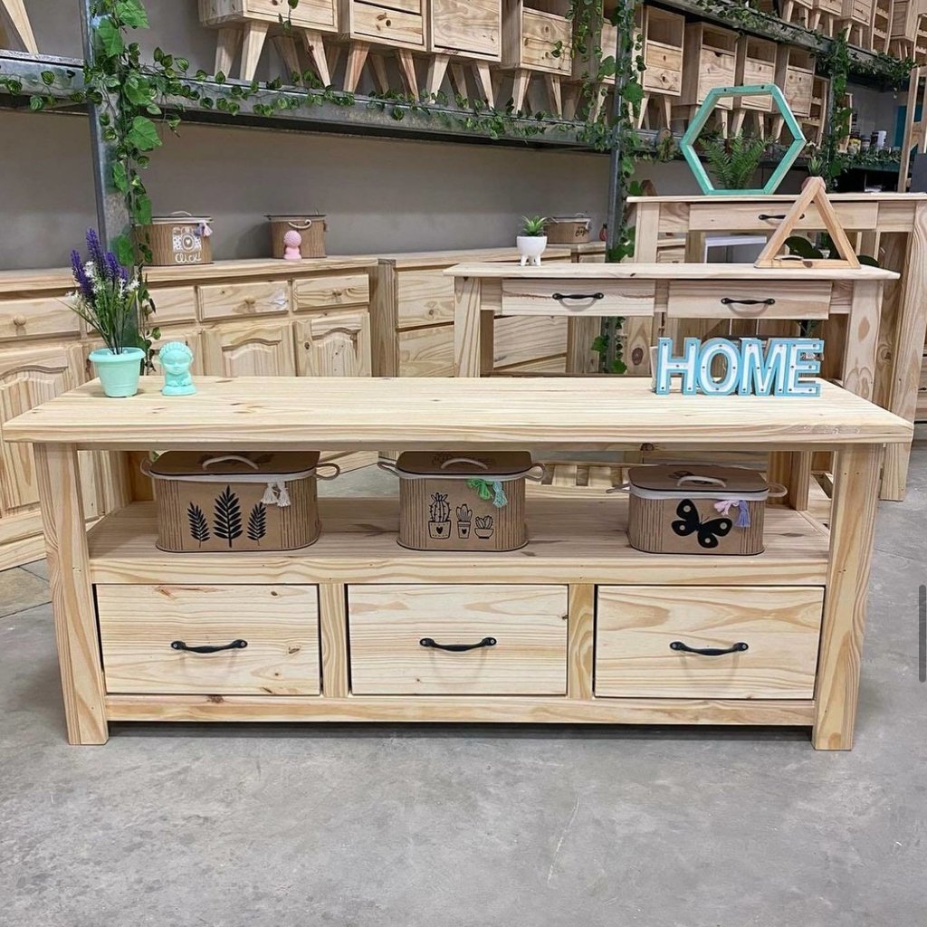 Rack Recto cajones con corredera. - La Pinoteca