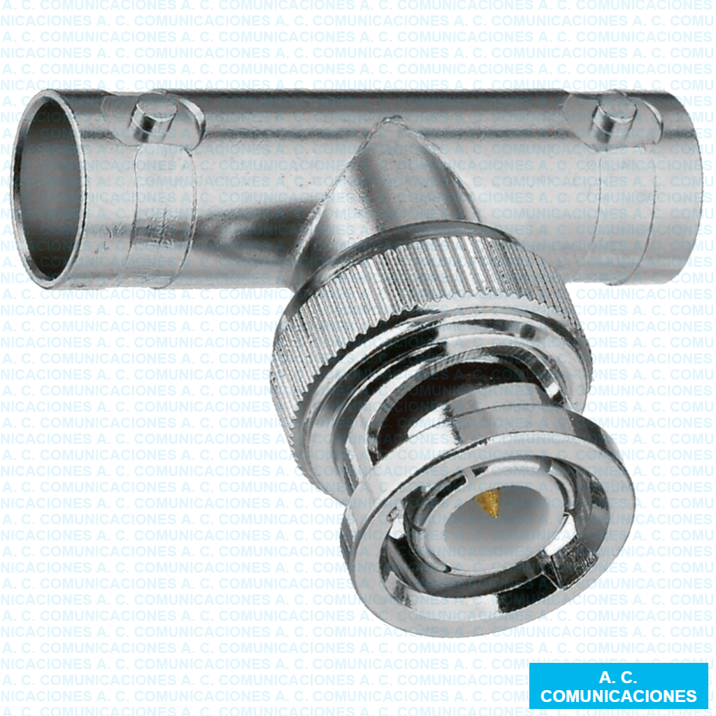 Conector Doble Hembra Bnc Macho Bnc