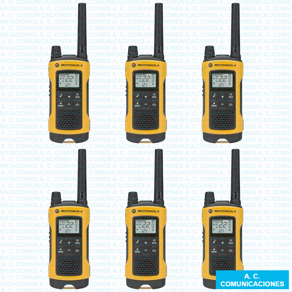 Handy Motorola T400 X 6 - A. C. COMUNICACIONES