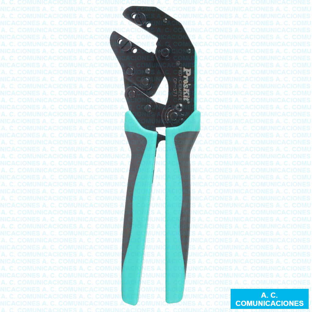 Pinza Crimpadora Mordaza Desmontable Proskit CP-371