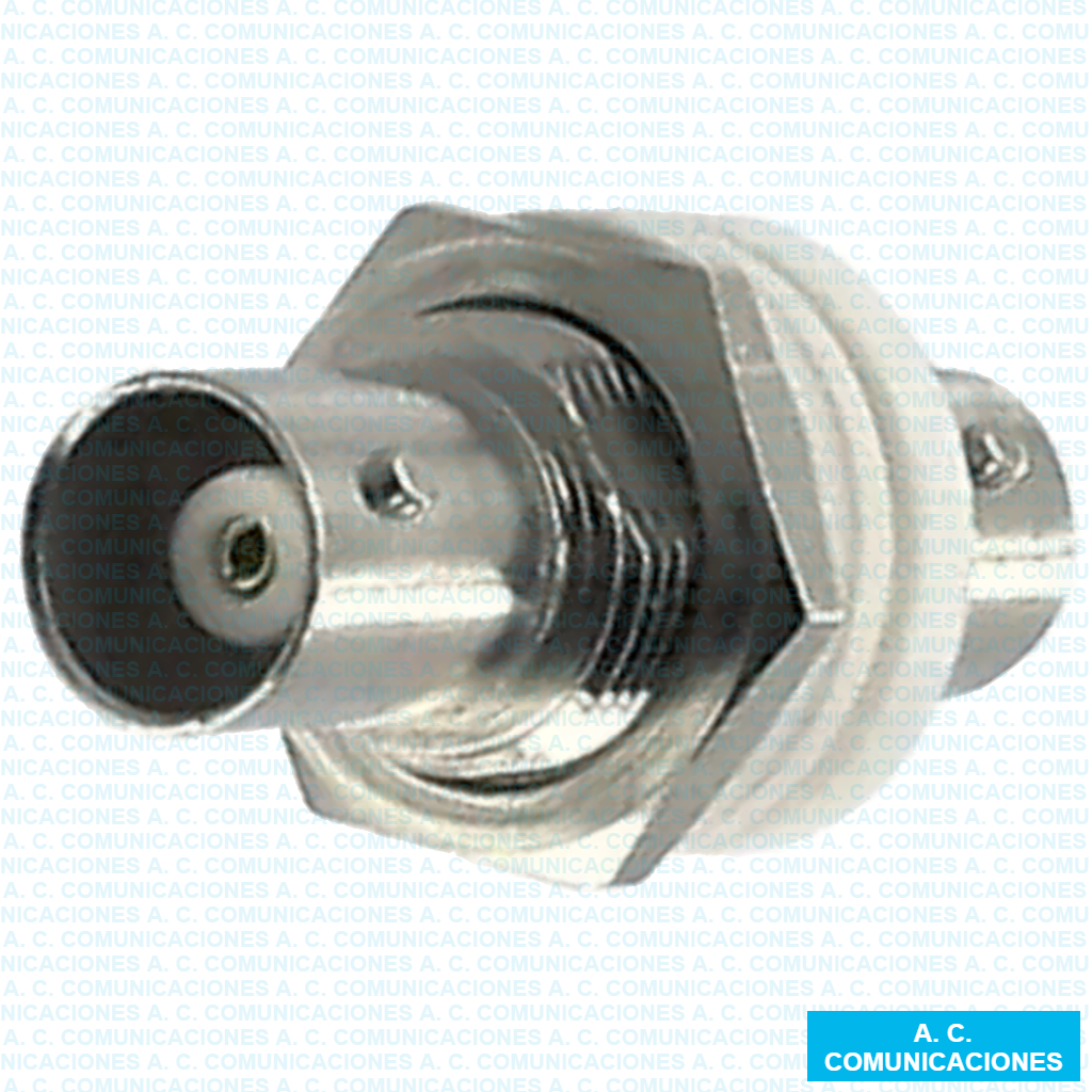 Conector Hembra Bnc Hembra Bnc Chasis Aislado