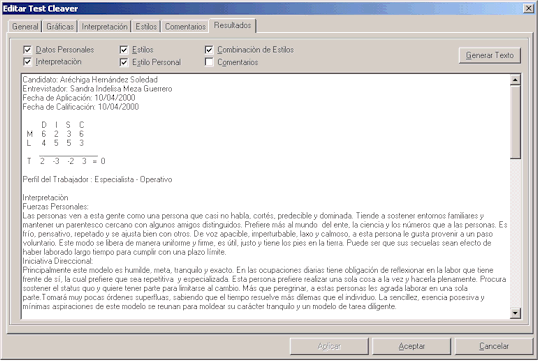 Test Del Arbol Cleaver (DISC) Y Colores - Todo En 1 Solo