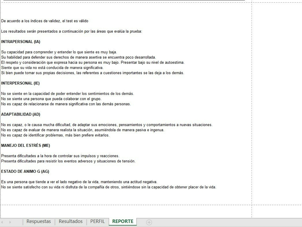 Test De Inteligencia Emocional -baron-