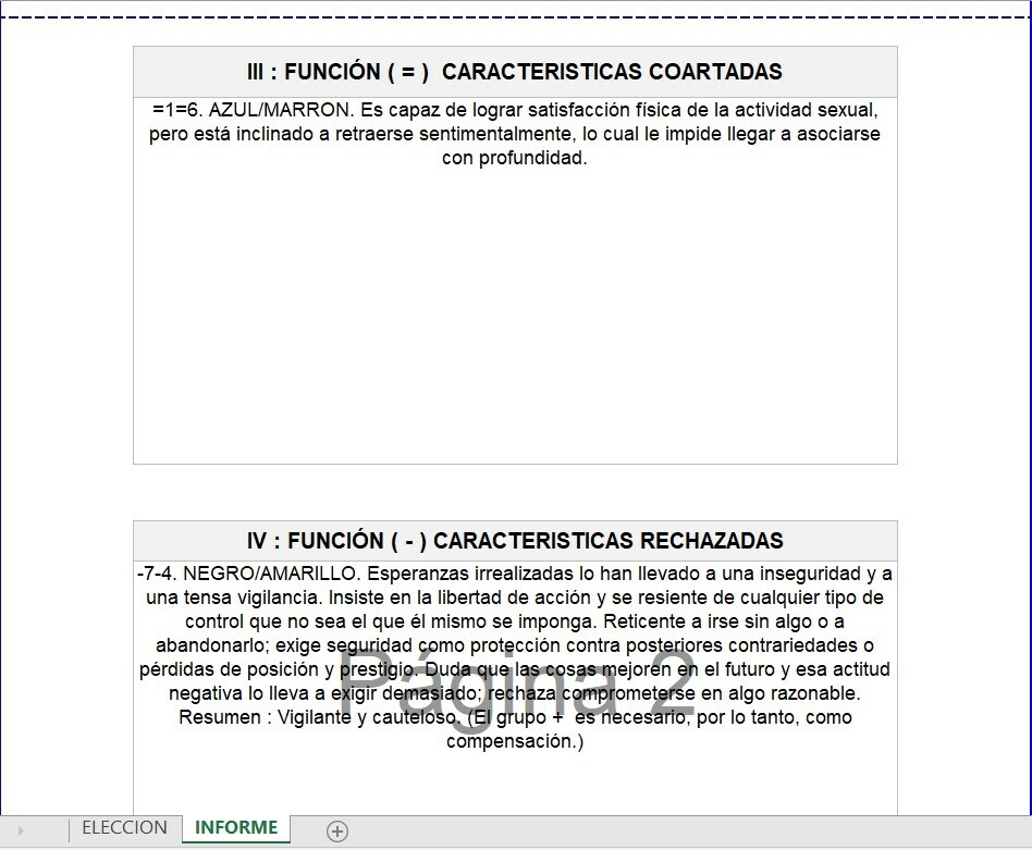 Test De Luscher Colores --Version Basica--
