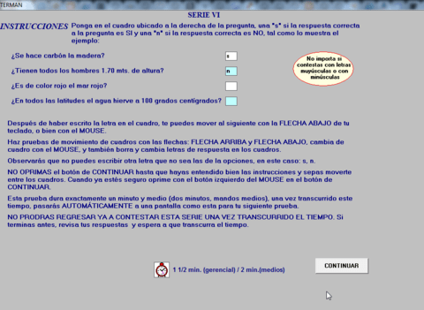 Inteligencia Terman -Coeficiente Intelectual - PROFESIONAL