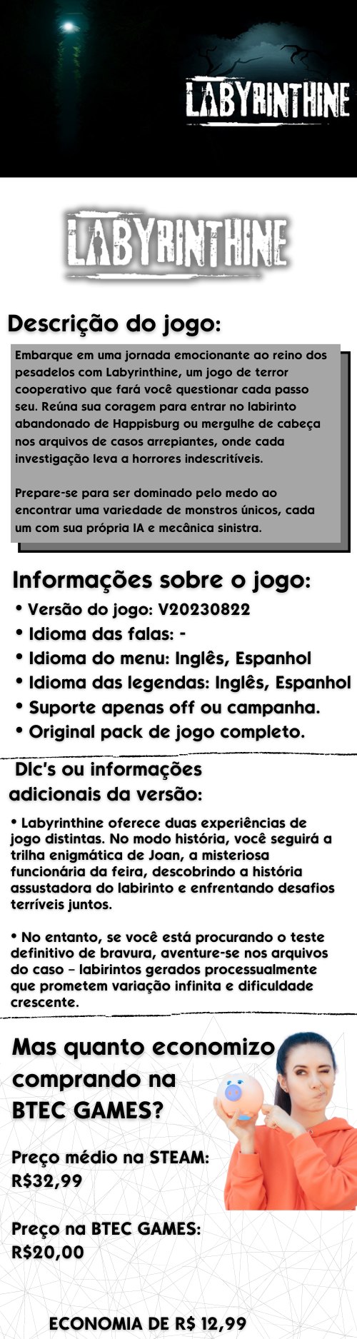 LABYRINTHINE PC ENVIO DIGITAL