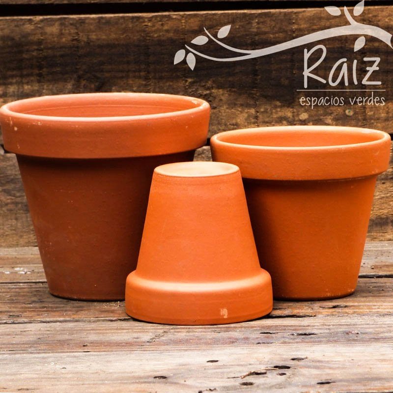 Maceta de barro clasica - Comprar en Vivero Raiz