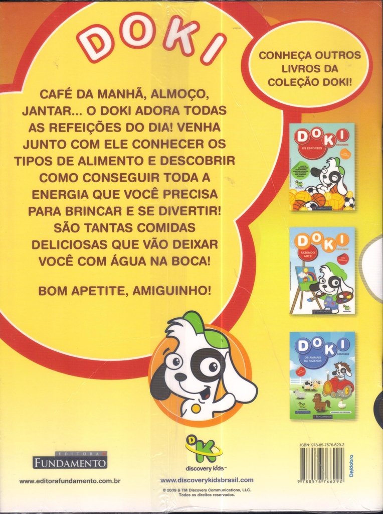 Doki Descobre - Alimentação Saudável/ Carolina Kuster - Discovery Kids