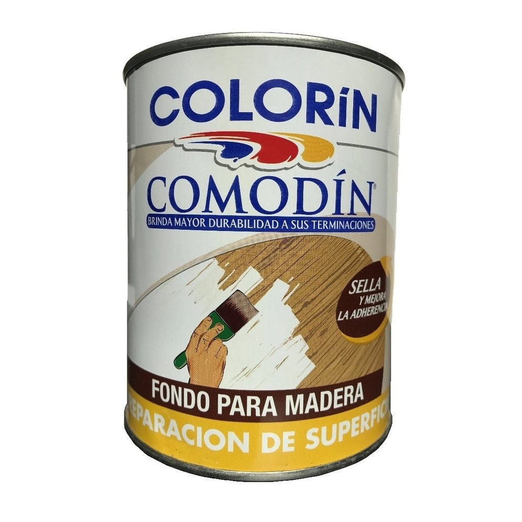 Pintura Base Para Madera Fondo Blanco Colorin X 20 lts