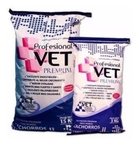 Profesional Vet Premium Perro Cachorro X 15 Kg