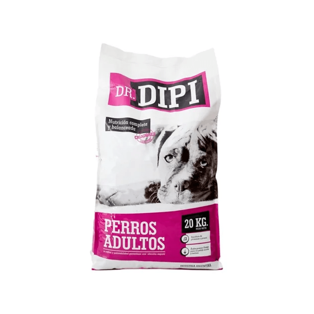 Dr Dipi Nutricion Completa Perro Adulto X 20 Kg