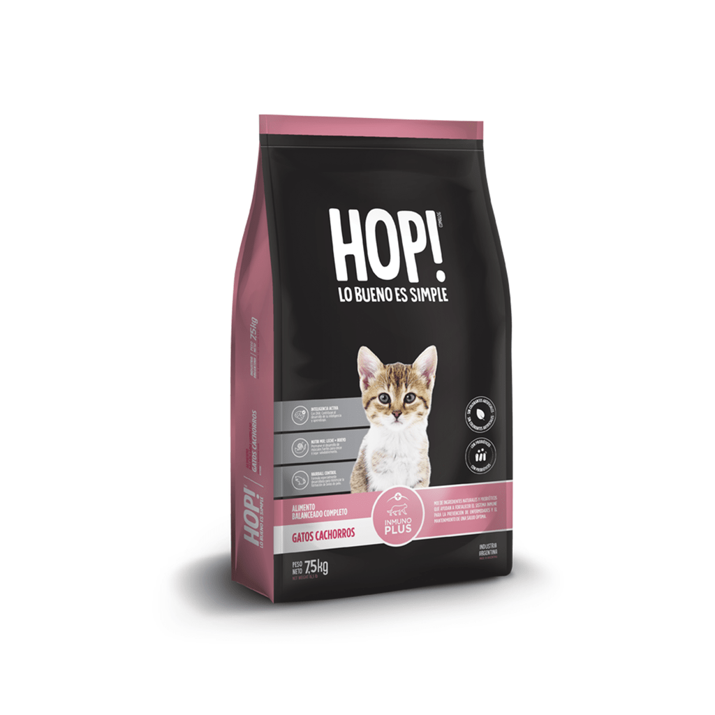 Hop! Alimento Balanceado Gato Kitten X 7,5 Kg