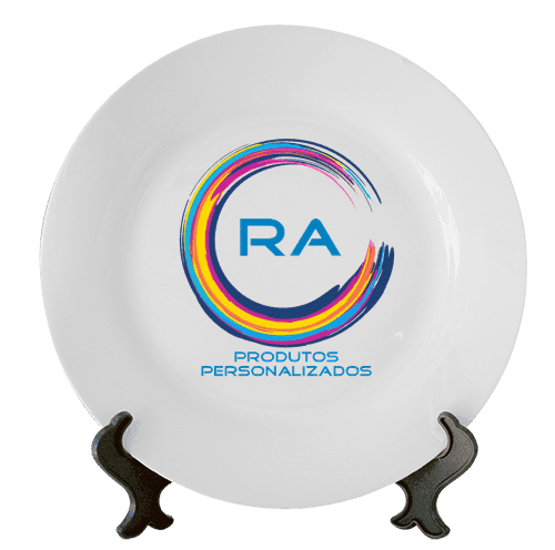 Prato personalizado para eventos, festas, casamentos e decoração