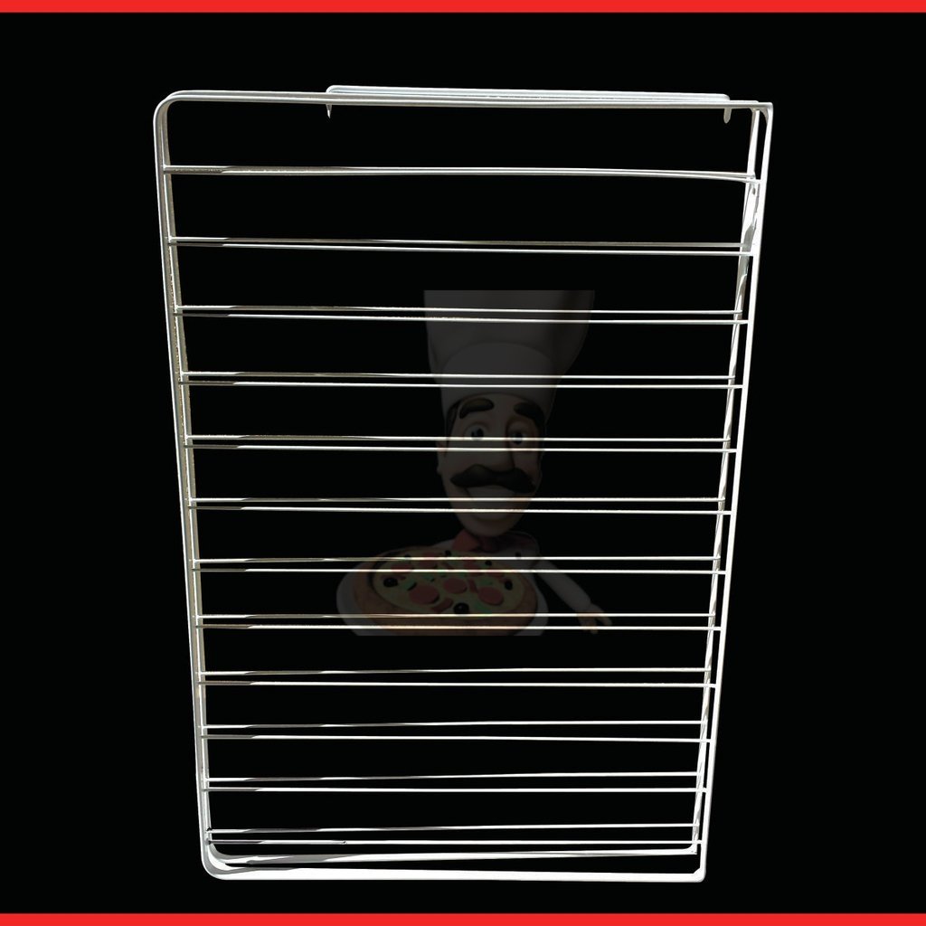Estante Pizza Rack Pizzaria Porta Telinha Pizzaiolo