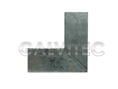 Codo Rectangular Galvanizado 2x4 90° - Galvitec